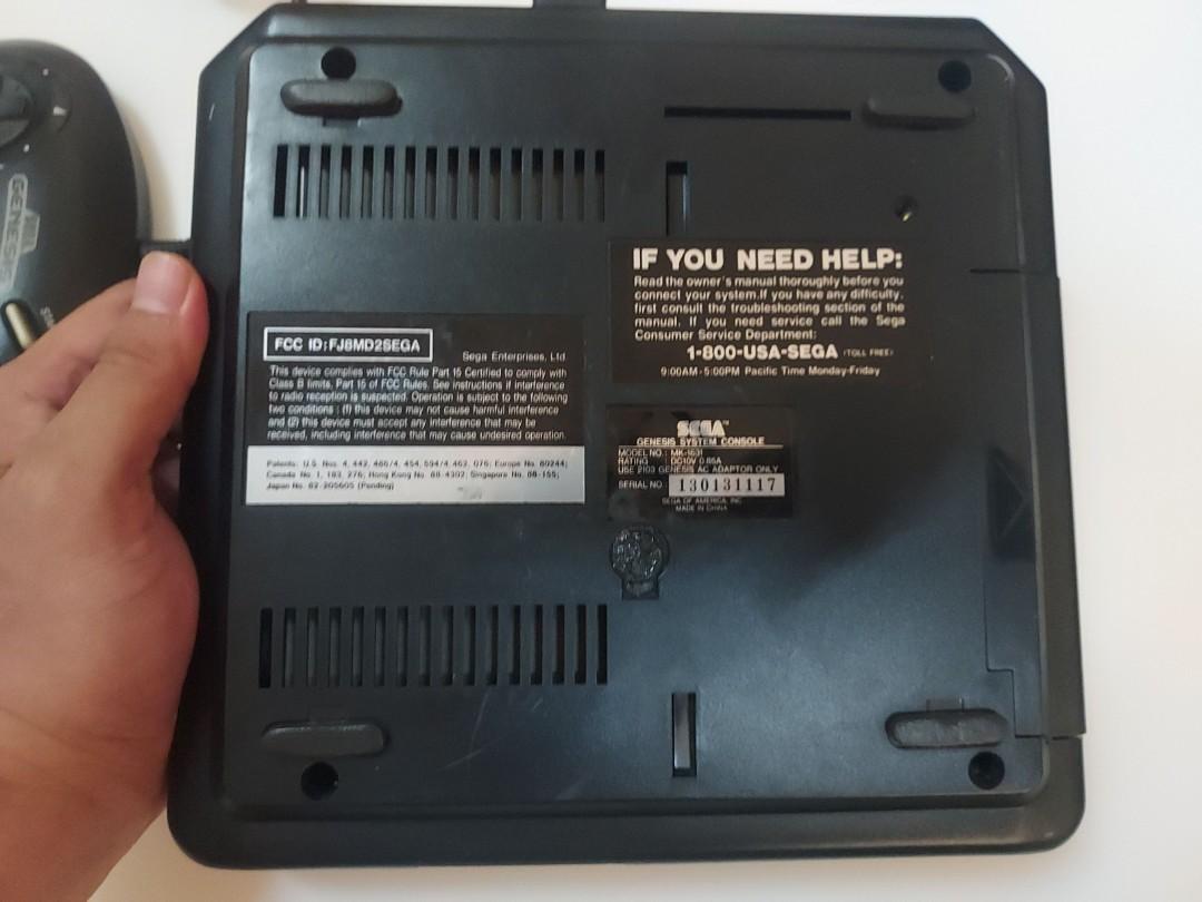 SEGA GENESIS | MODEL MK - 1631, Video Gaming, Video Game Consoles ...