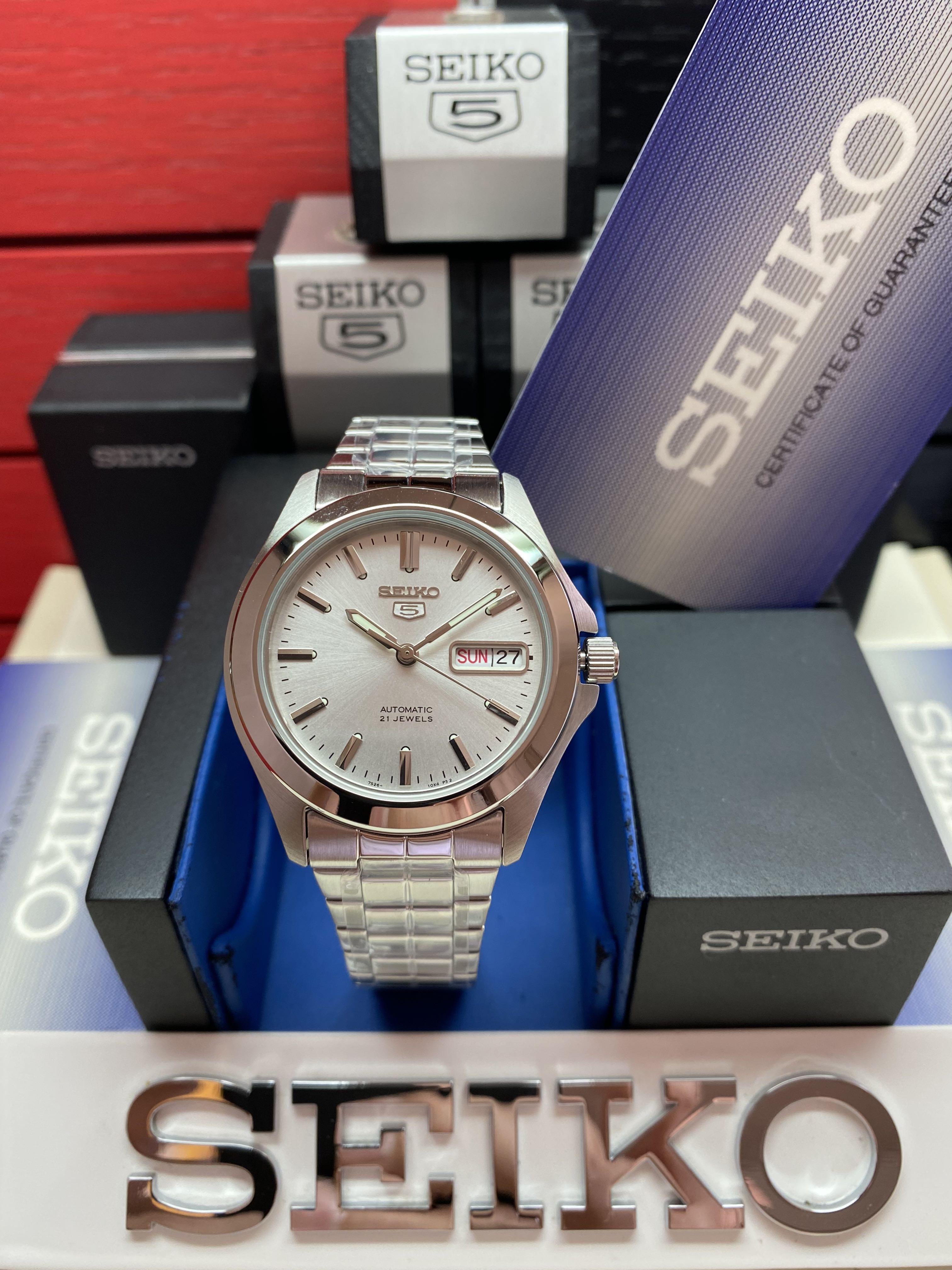 Seiko 5 SNKK87 Automatic Steel Watch SNKK87K1 Brand New, Men's Fashion ...