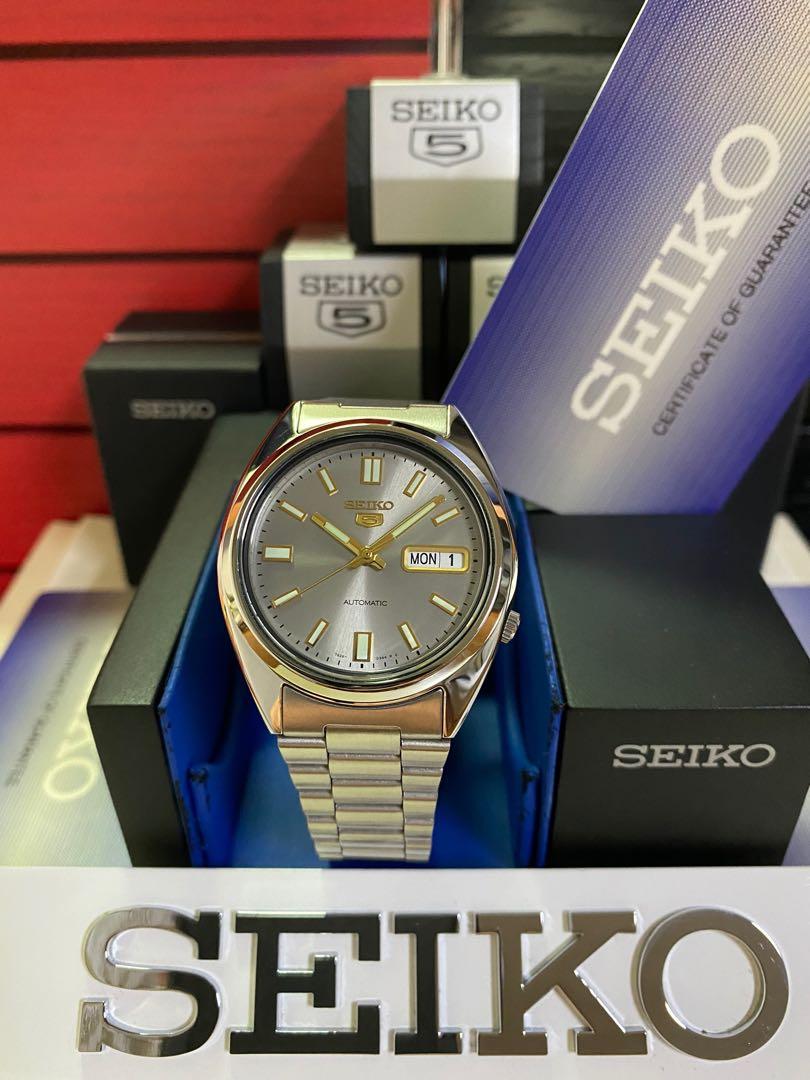 Seiko 5 SNXS75 Automatic Steel Watch Classic SNXS75K Brand New SNXS ...
