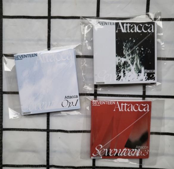 Seventeen Mini Attacca Album, Hobbies & Toys, Memorabilia ...