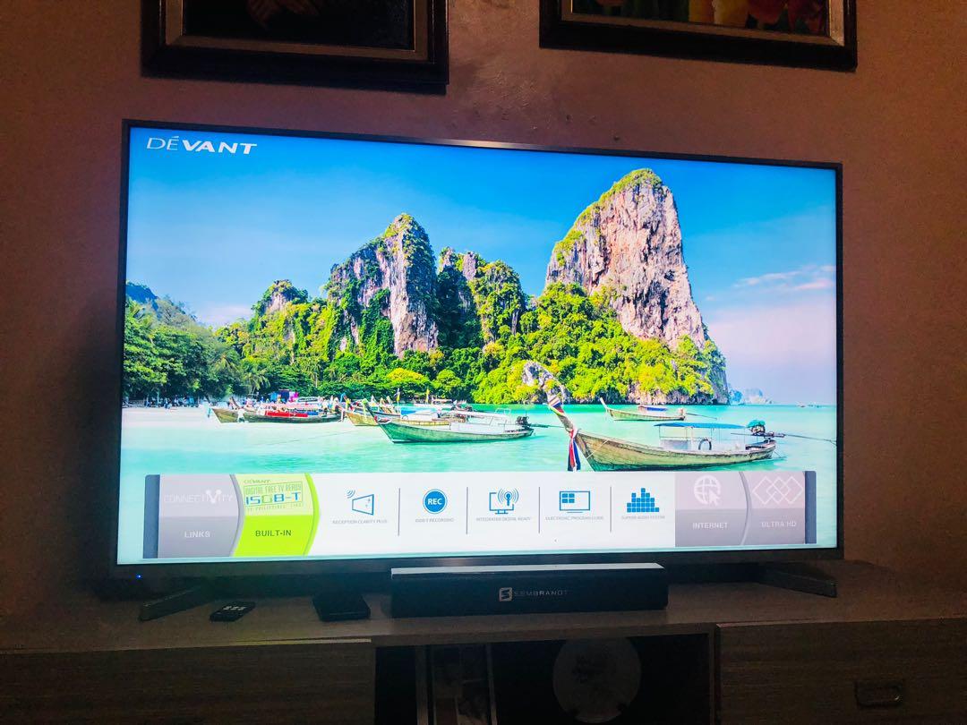 Smart Tv Devant 55 inch, TV & Home Appliances, TV & Entertainment, TV ...