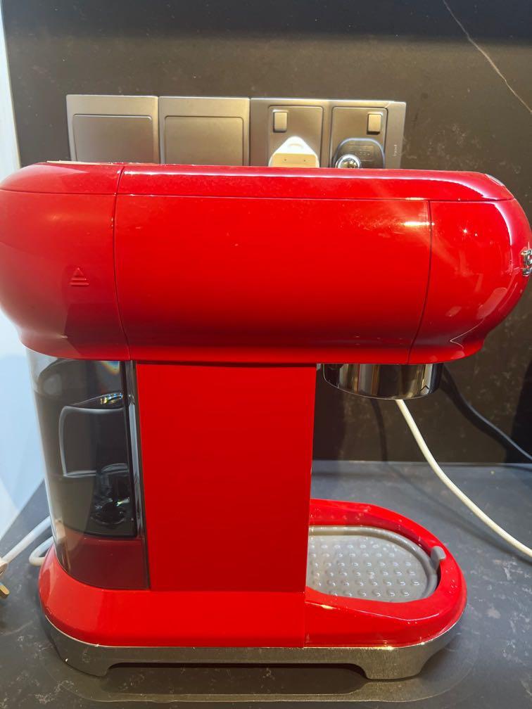 SMEG Red Espresso Machine, TV & Home Appliances, Kitchen Appliances ...