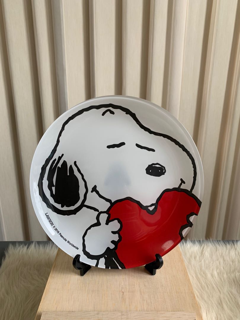 Snoopy Plate SALE! starts at 130, Furniture & Home Living, Kitchenware ...