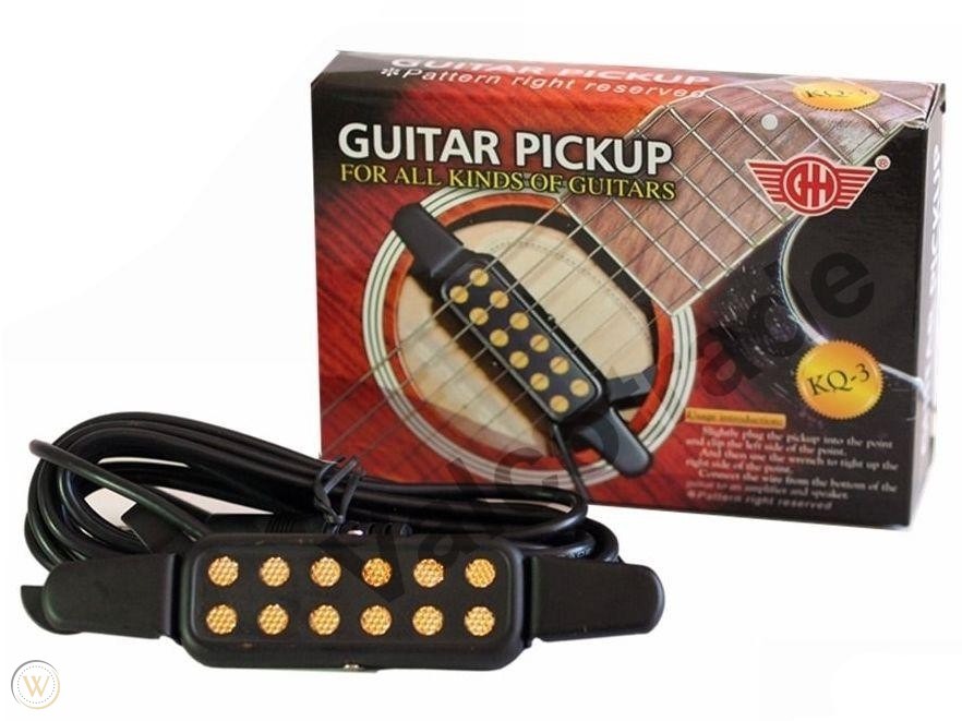 Sound Hole Pick-up for Acoustic Guitar, Hobbies & Toys, Music & Media ...