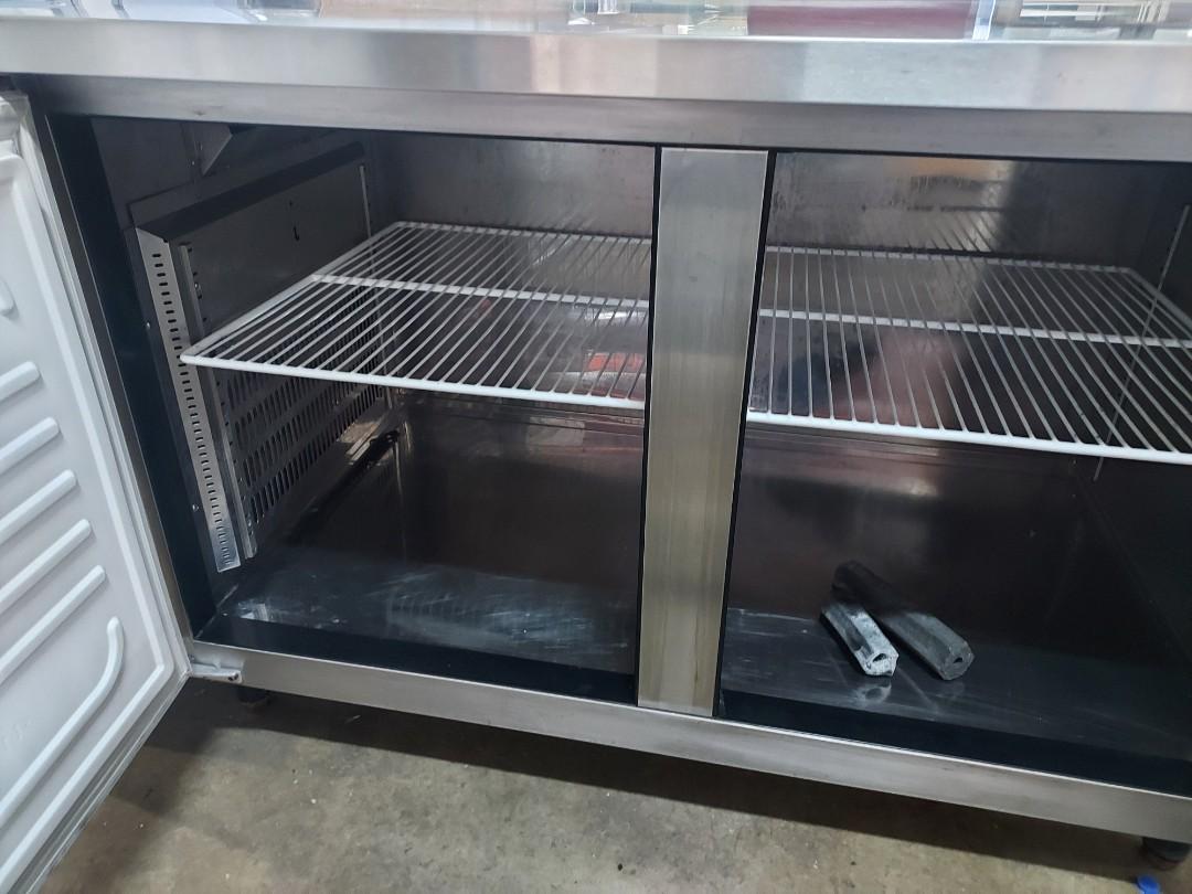 Ss 2 door counter chiller, TV & Home Appliances, Kitchen Appliances ...