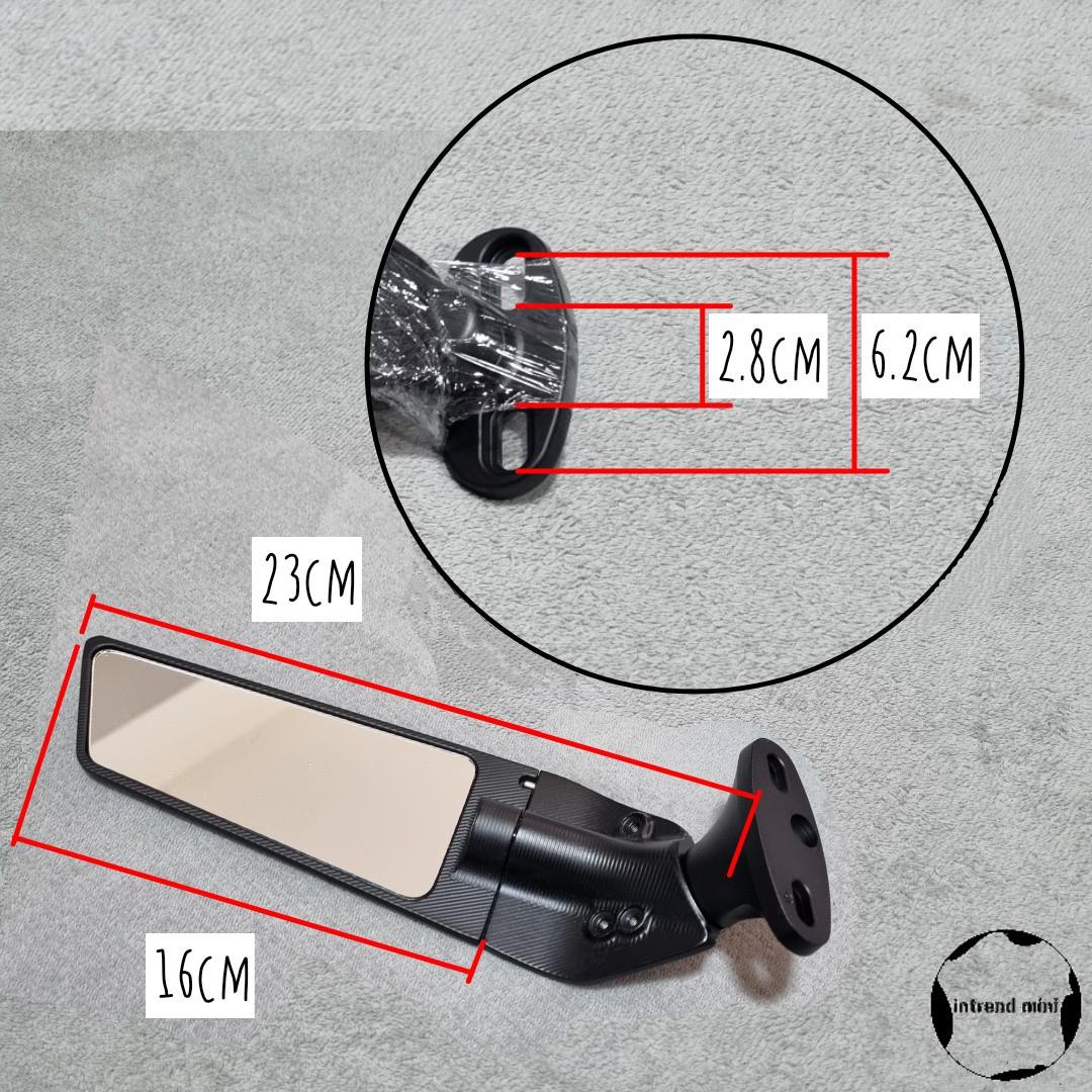 [LAST SET] Stealth Mirror Direct Fairing Mount - Yamaha Nmax Xmax Tmax ...