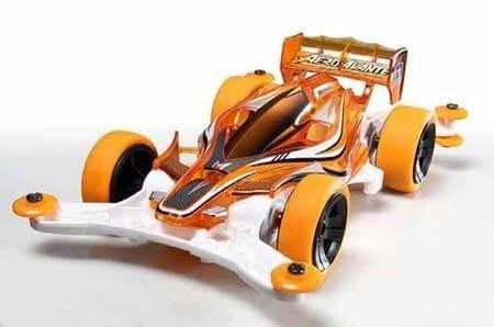 Batch 2 - Tamiya 4WD Aero Avante Clear Orange Special Mini 4WD - Brand ...