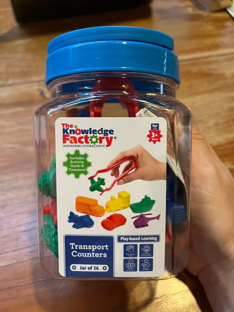 The Knowledge Factory - transport counters, Hobbies & Toys, Toys & Games on Carousell