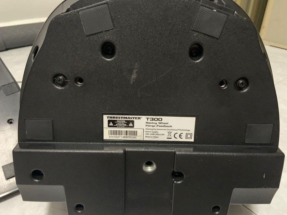 Thrustmaster T300 Racing Wheel, Video Gaming, Gaming Accessories ...