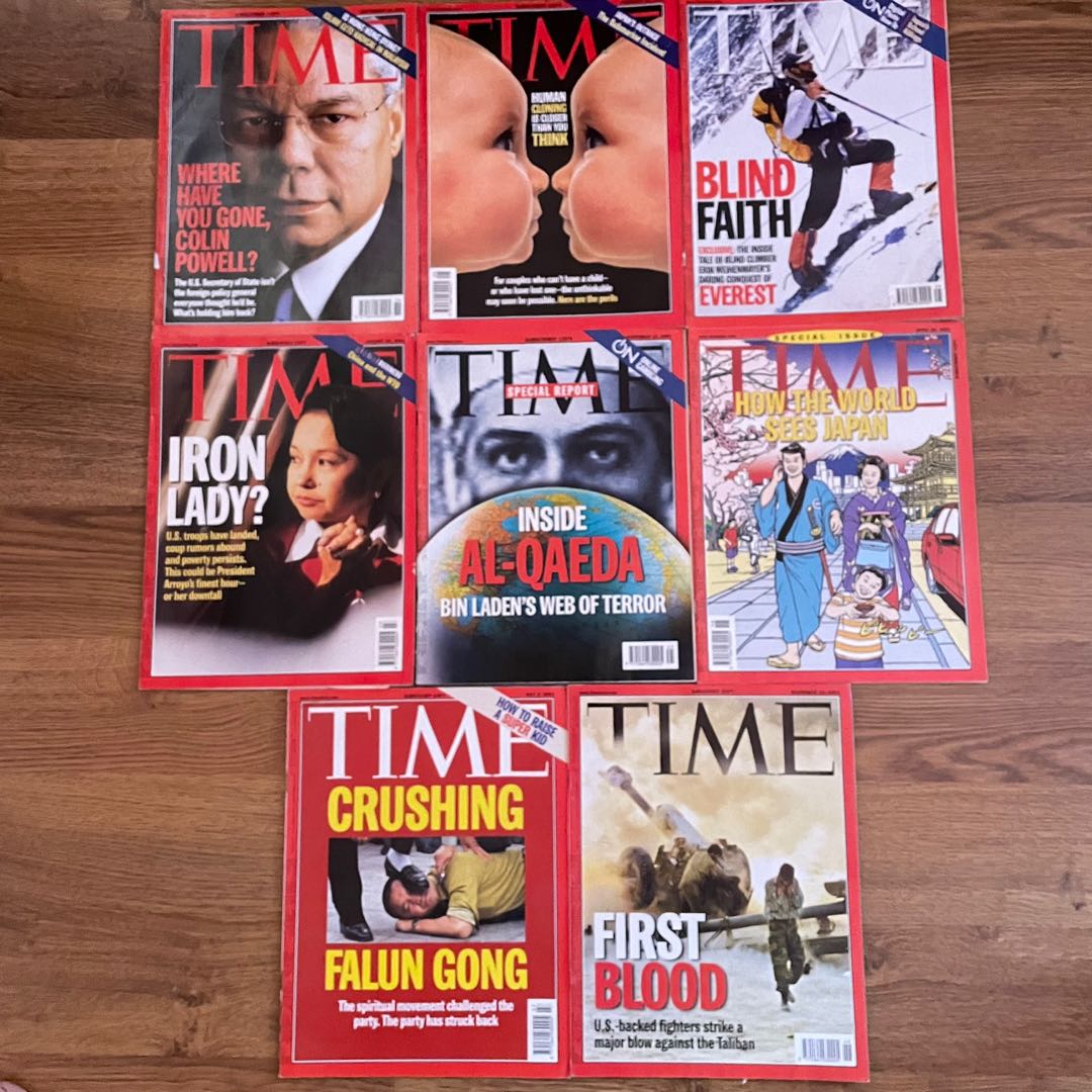 Time Magazine, Hobbies & Toys, Books & Magazines, Magazines on Carousell