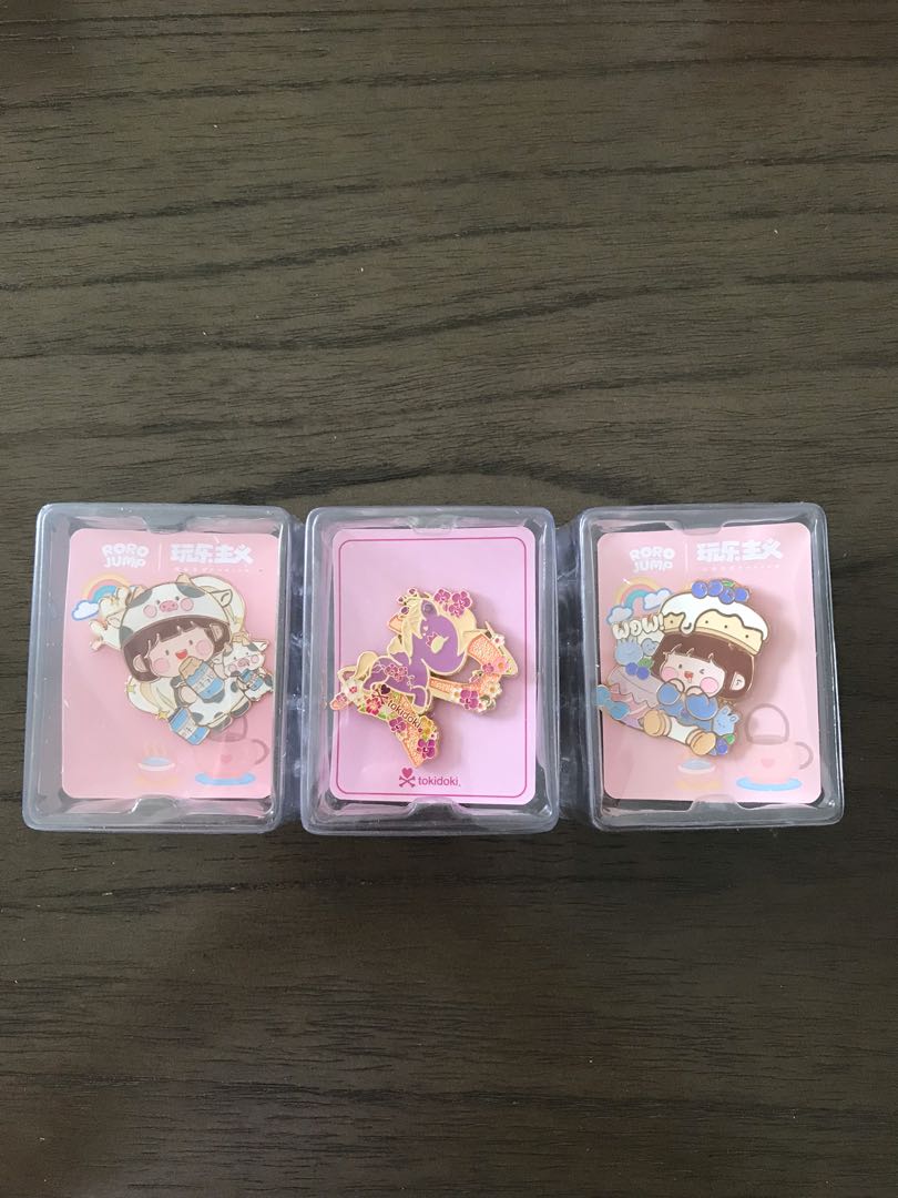 Tokidoki Pin and Roro Jump Pin (any 3 for $12), Hobbies & Toys, Toys ...