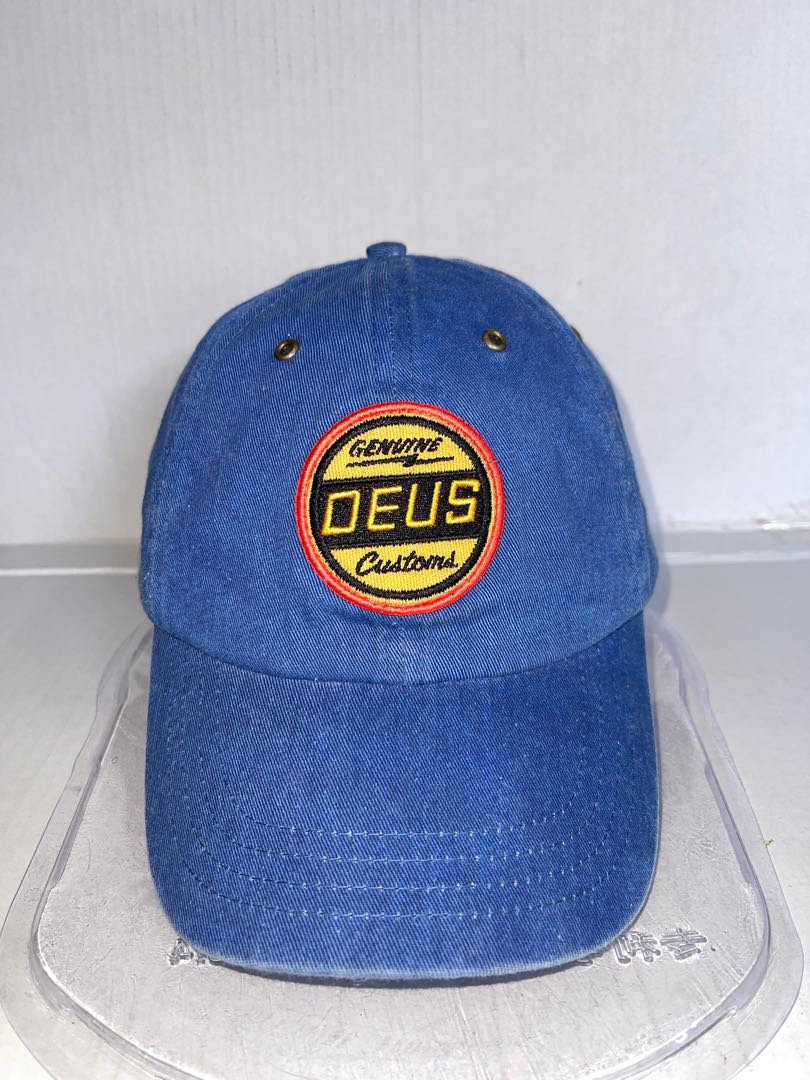 TOPI DEUS EX MACHINA DENIM CAP, Men's Fashion, Watches & Accessories ...