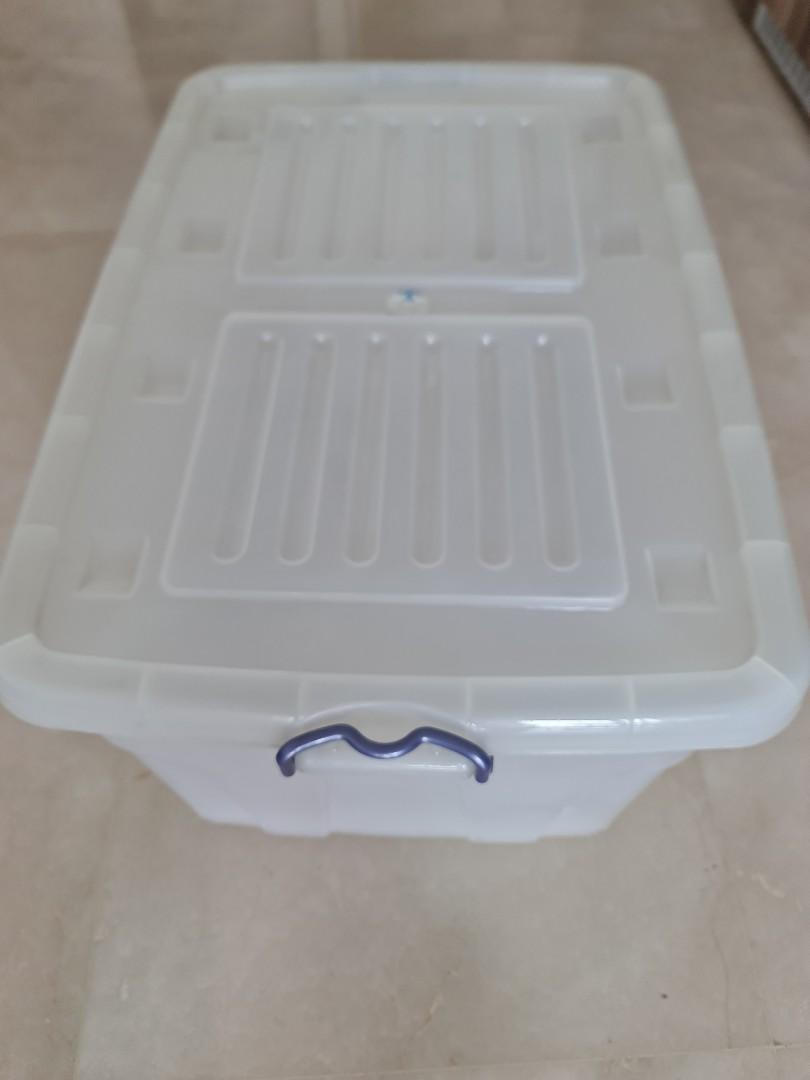 Toyogo storage box on wheel, Furniture & Home Living, Home Improvement ...