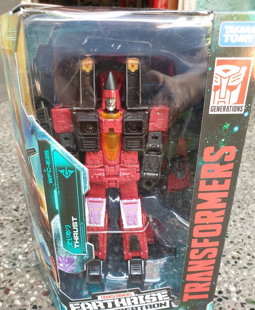 Transformers Earthrise Thrust coneheads seekers siege kingdom studio ...