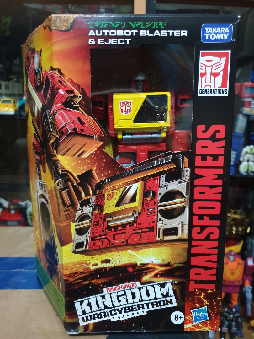Transformers Kingdom Blaster Eject siege earthrise studio series war ...