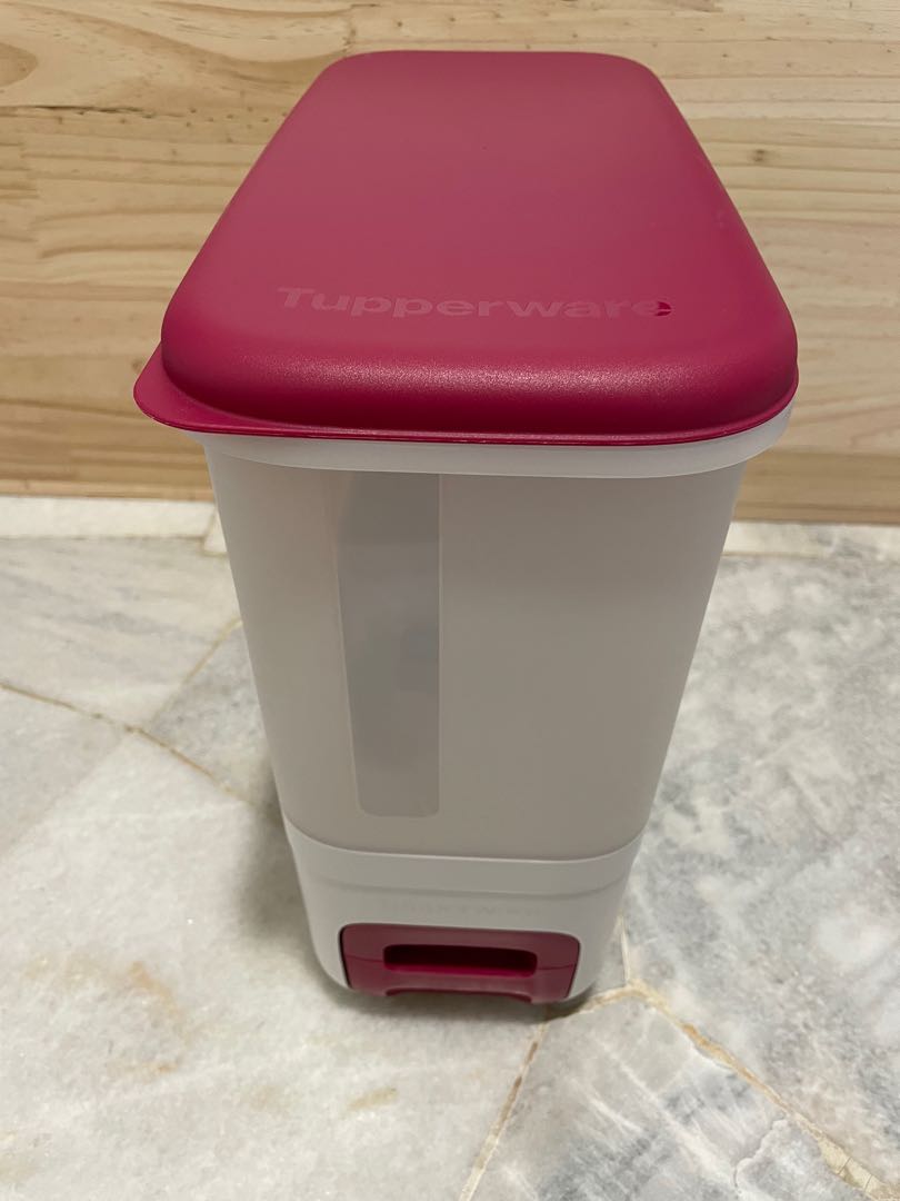 Tupperware Rice Smart 10kg Dispenser, Furniture & Home Living ...