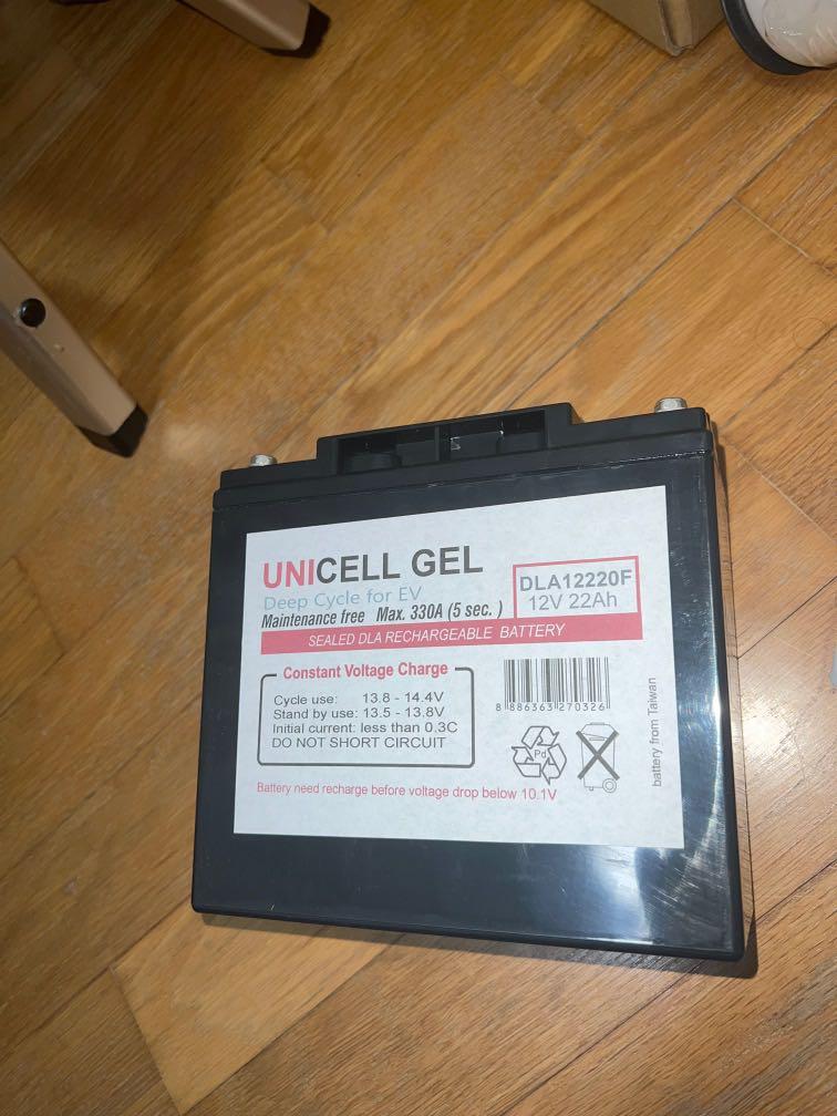Unicell Battery EV 12v DLA12220F, Photography, Photography Accessories ...
