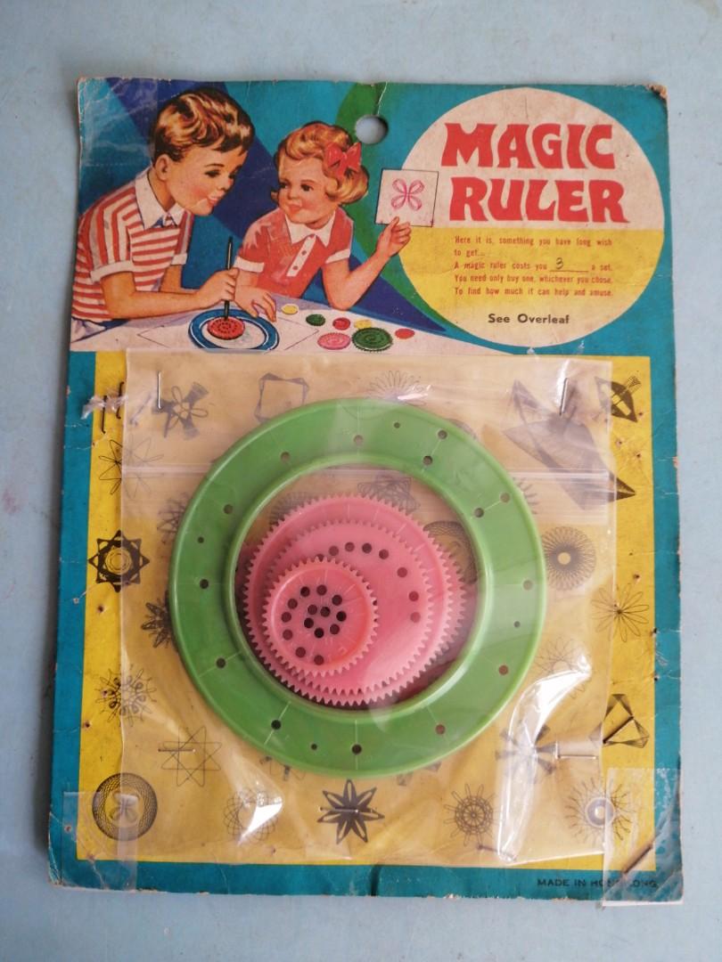 Vintage Magic Ruler set made in Hong Kong, Hobbies & Toys, Memorabilia ...