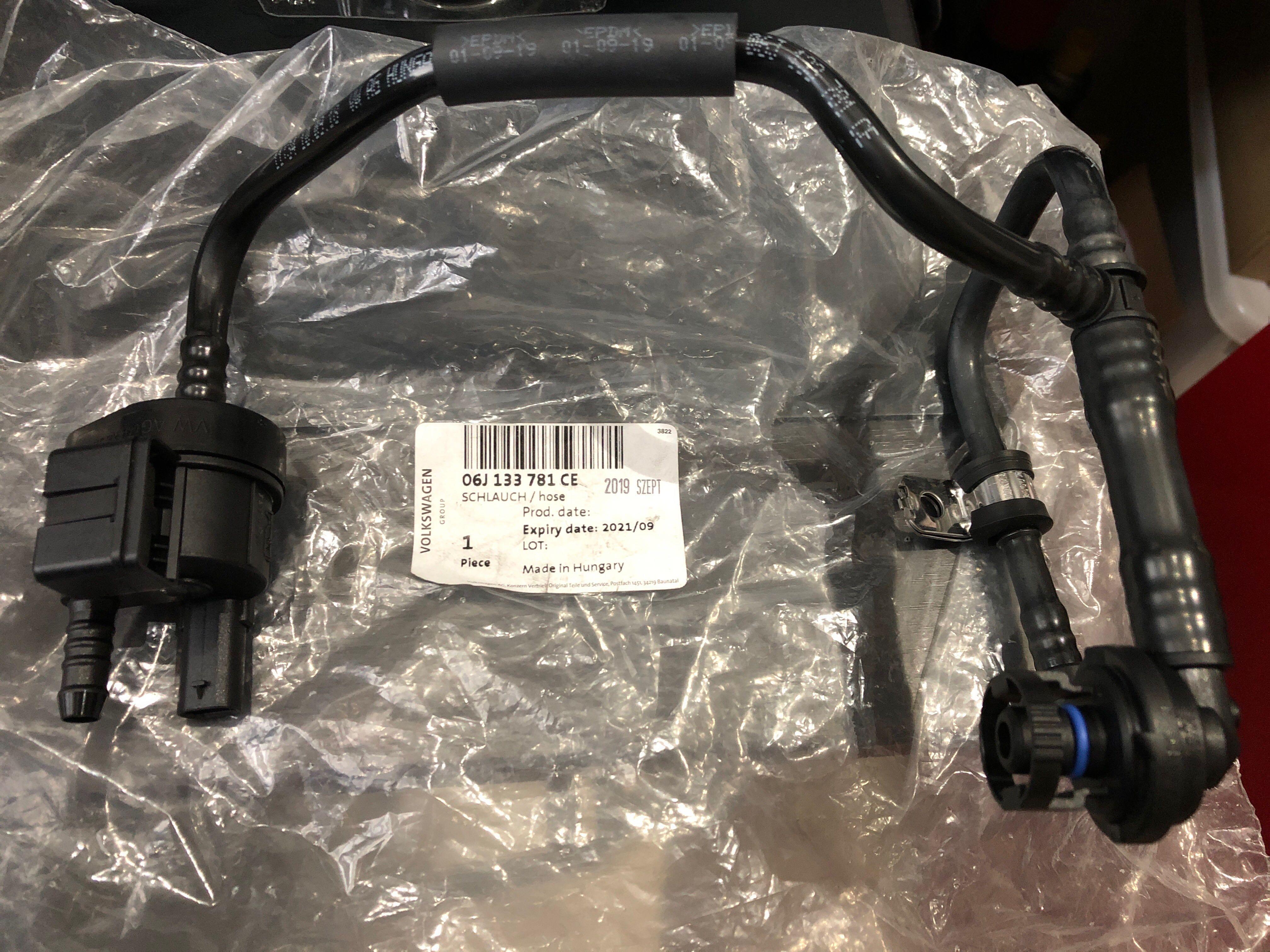 volkswagen audi vapor canister check valve kit, Car Accessories ...