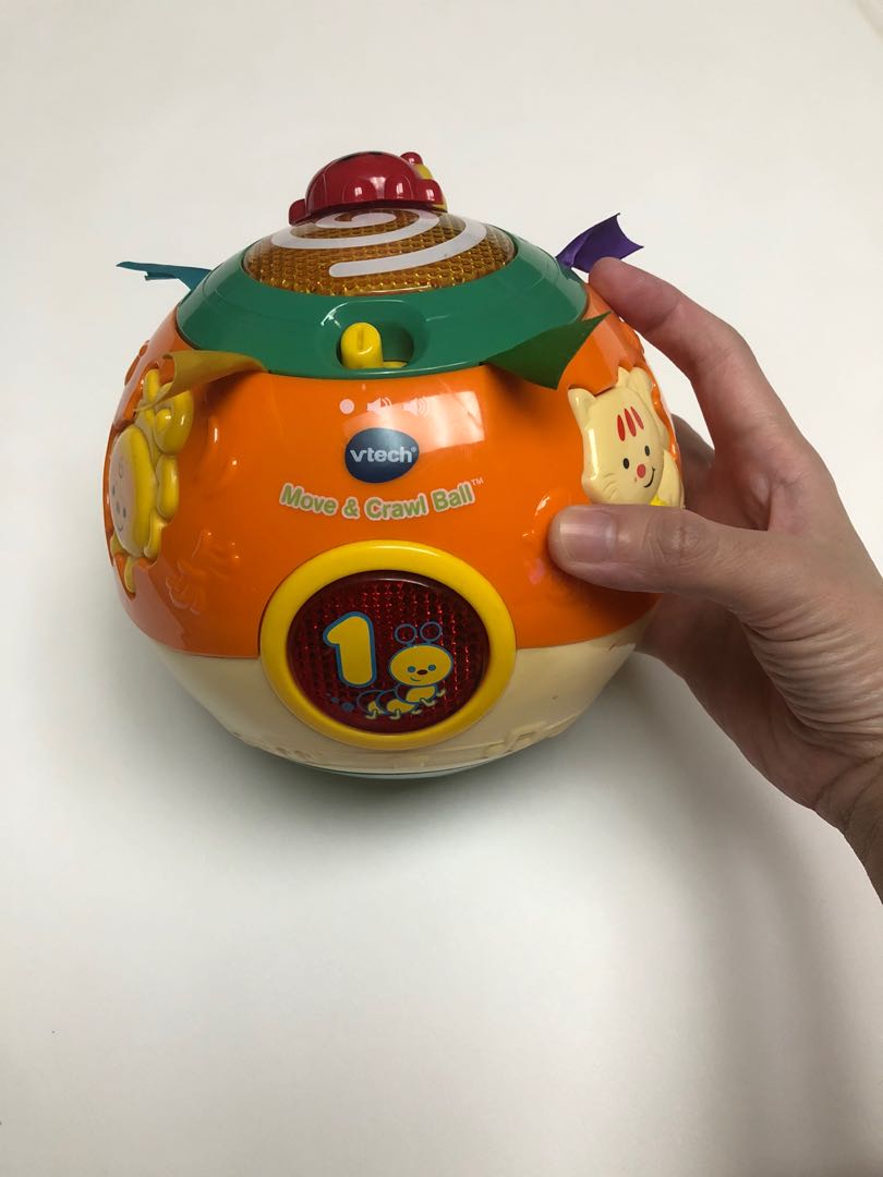 Vtech move & crawl ball, Babies & Kids, Infant Playtime on Carousell