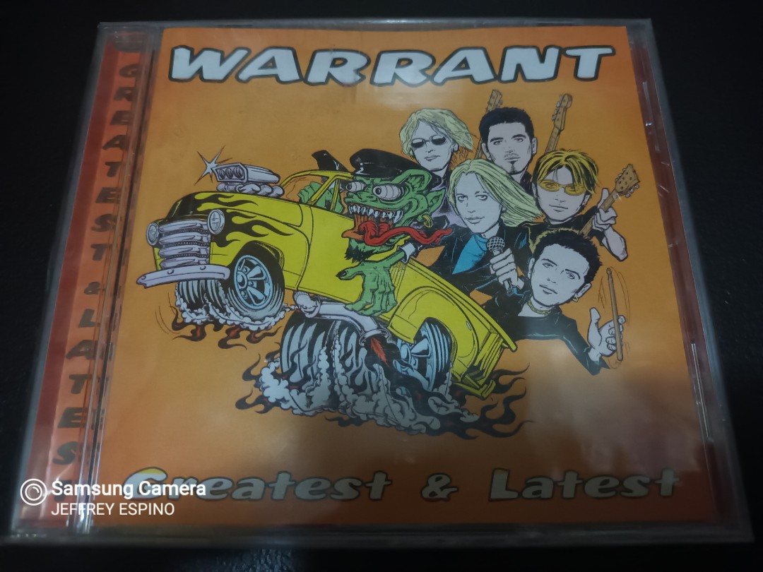 Warrant Greatest and Latest cd, Hobbies & Toys, Music & Media, CDs ...