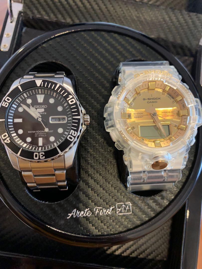 Watch rotating box, Luxury, Watches on Carousell