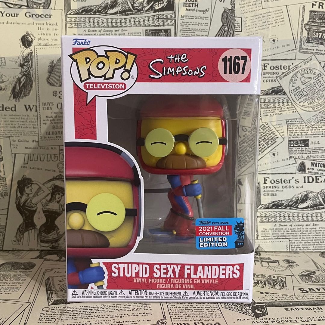 1167 Stupid Sexy Flanders 2021 Fall Convention Funko Pop, Hobbies ...