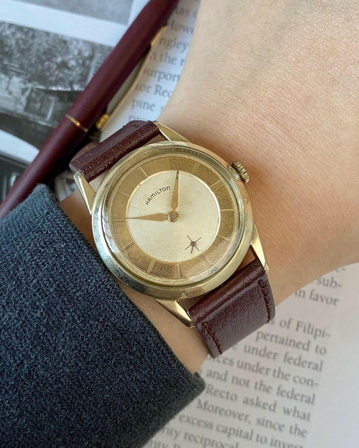1960s Hamilton sub-seconds, Women's Fashion, Watches & Accessories ...