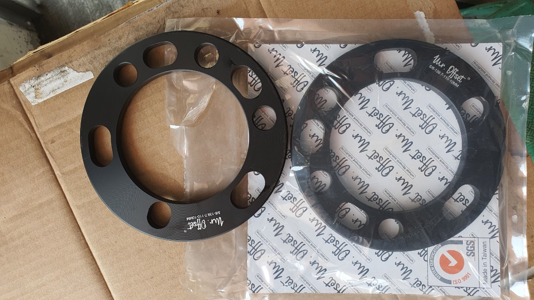 1 Pair Original Mr. Offset 10mm Wheel Spacers, Car Parts & Accessories ...
