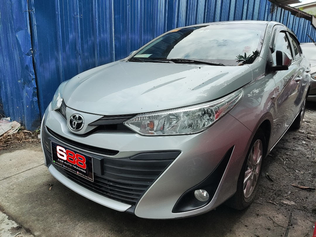 2019 Toyota vios 1.3 E silver Manual, Cars for Sale, Used Cars on Carousell