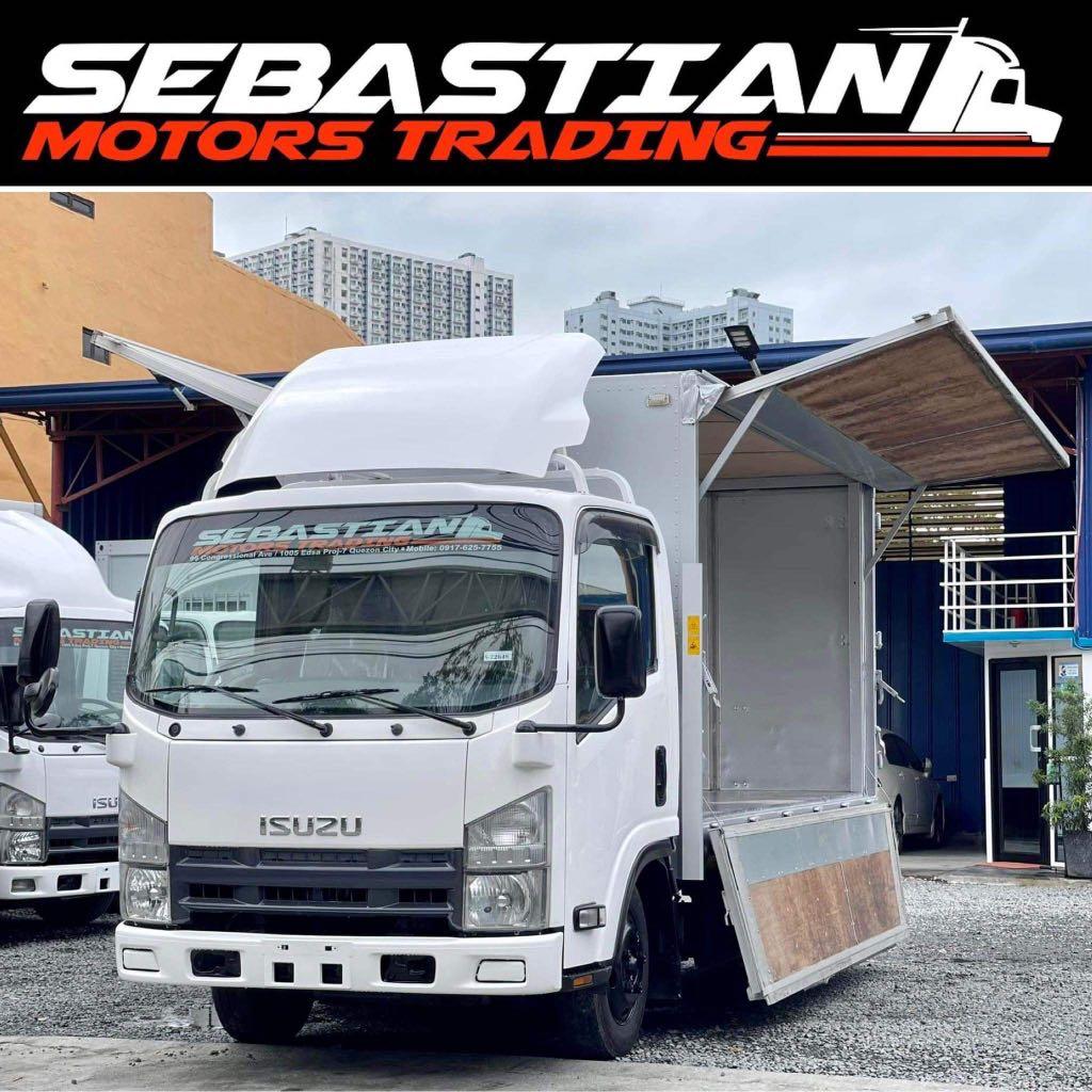 2020 ISUZU ELF ALUMINUM WING VAN 12FT N-SERIES NMR 4JJ1 ENGINE TURBO ...