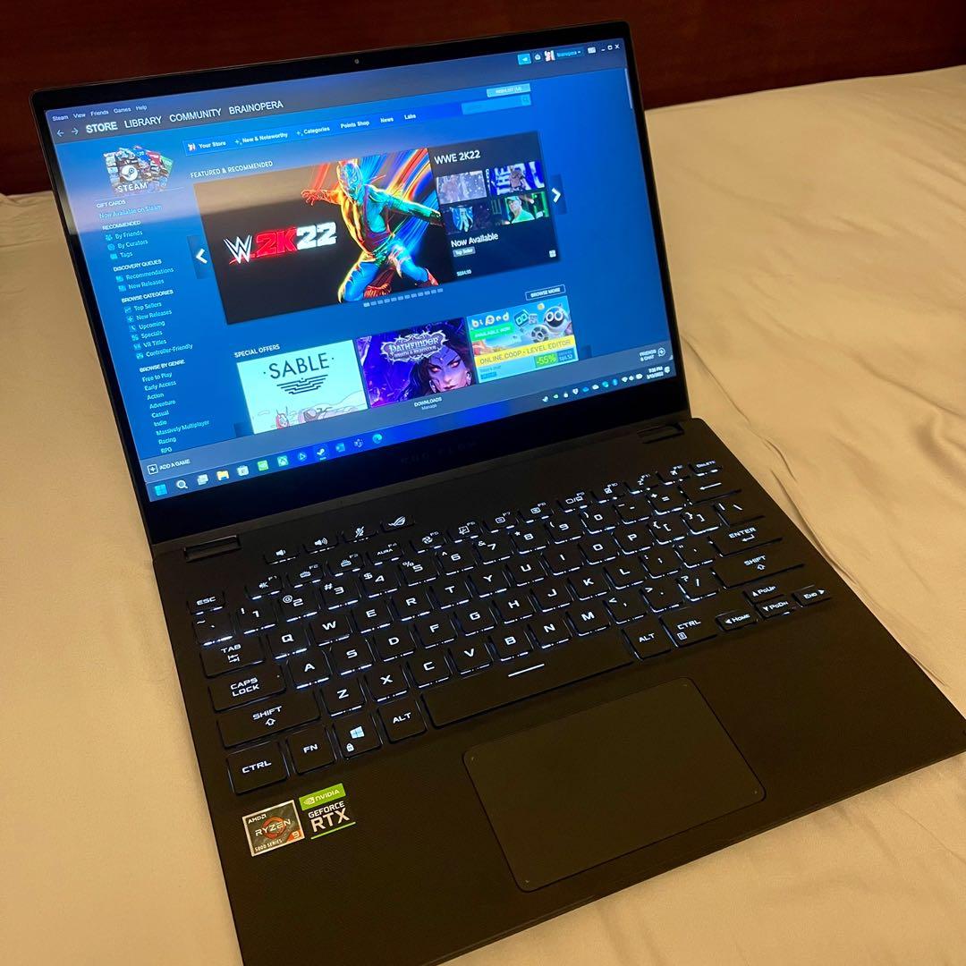 3050Ti edition: Asus ROG Flow X13, Ryzen 5900HS, 16gb, 1tb, Computers ...