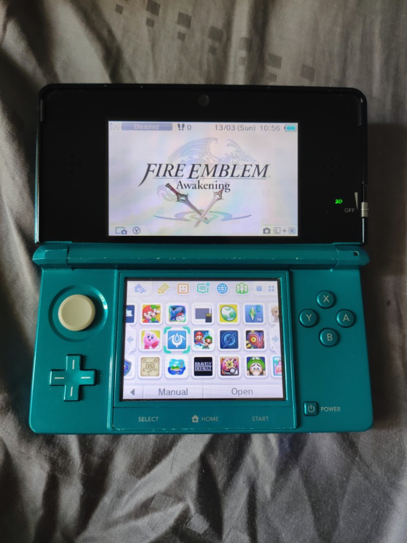 3DS modded, Video Gaming, Video Game Consoles, Nintendo on Carousell