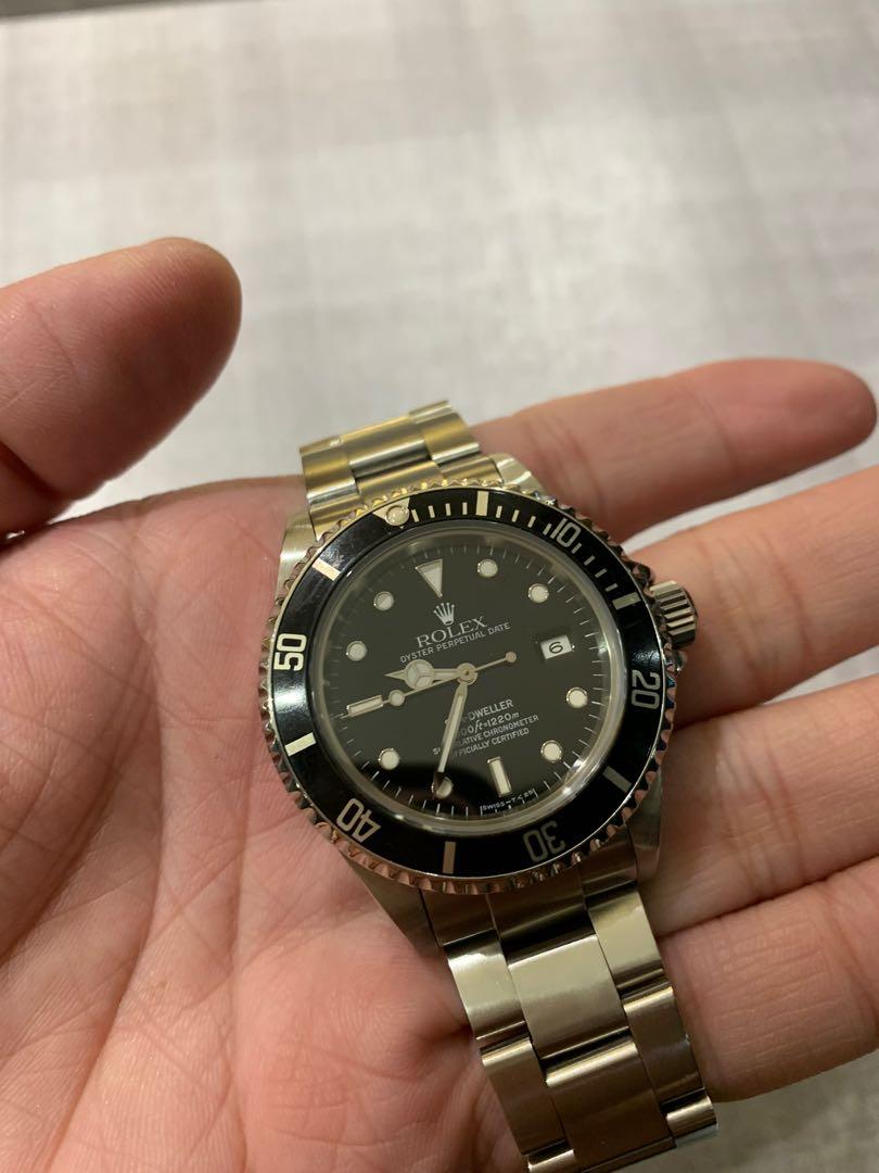 停產款式 深潛 T25面 極具收藏價值 勞力士 ROLEX SEA DWELLER 16600, 名牌, 手錶 - Carousell