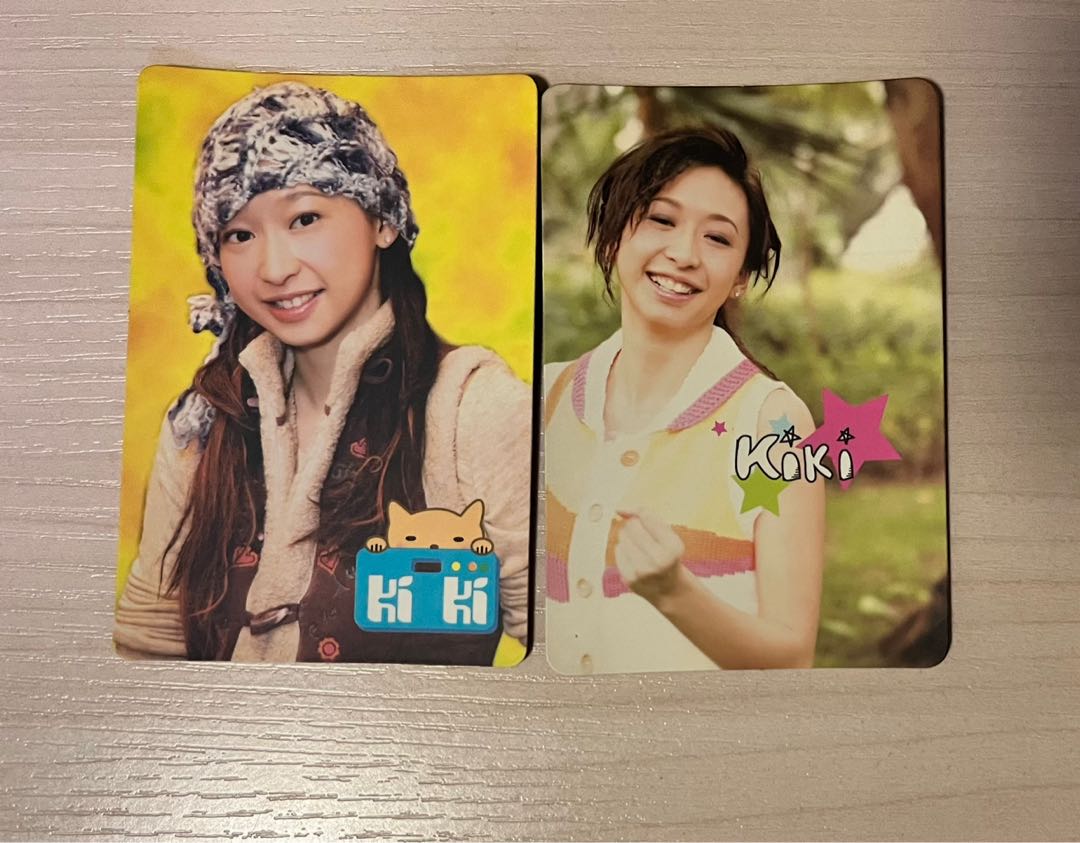 林子萱 kiki yes card yescard 白咭, 興趣及遊戲, 收藏品及紀念品, 明星周邊 - Carousell