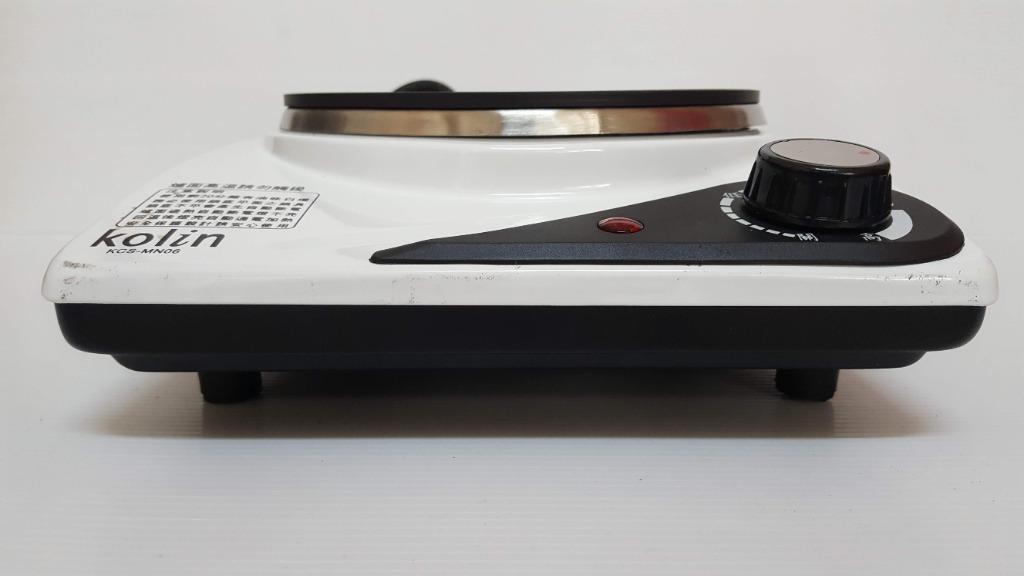 近全新 Kolin歌林黑晶電子爐 KCS-MN06 黑晶爐 不挑鍋 無電磁波 電熱爐, 電視及其他電器 , 廚房用品, 抽油煙機及爐頭在旋轉拍賣