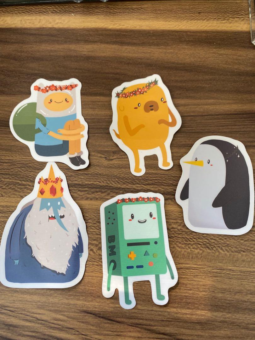 Adventure Time Stickers Set, Hobbies & Toys, Stationary & Craft, Other ...