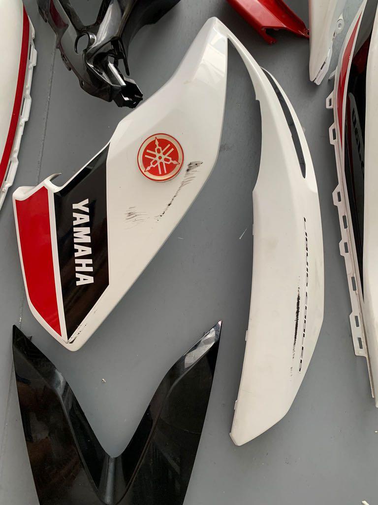 Aerox 155 Cover Set, Motorcycles, Motorcycle Apparel on Carousell