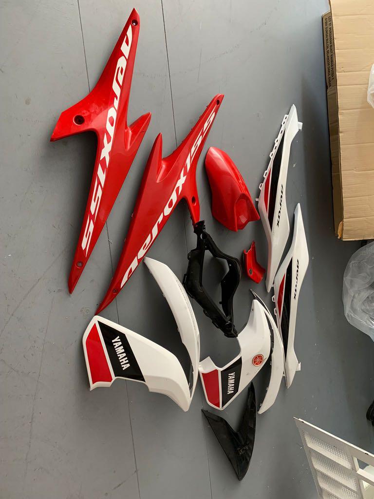 Aerox 155 Cover Set, Motorcycles, Motorcycle Apparel on Carousell