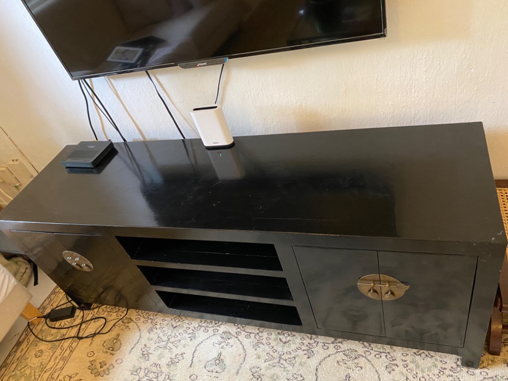 Asian-style TV console, Furniture & Home Living, Furniture, TV Consoles ...