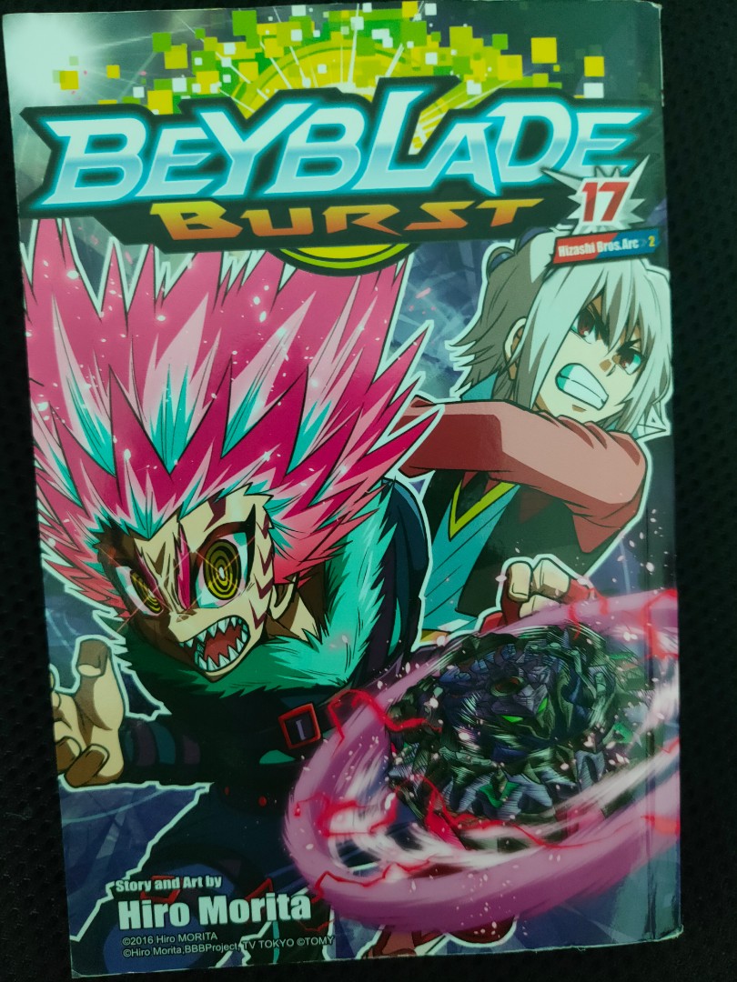 Beyblade burst comic - 17, Hobbies & Toys, Toys & Games on Carousell