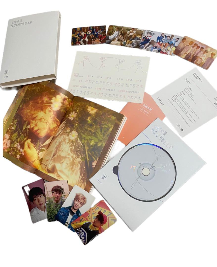 [100% AUTHENTIC] BTS - LOVE YOURSELF 承 'HER' 2017 ALBUMS PREORDERED IN ...