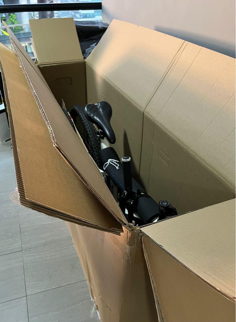 Cardboard Bicycle Box - for MTB and Road bikes, Sports Equipment ...