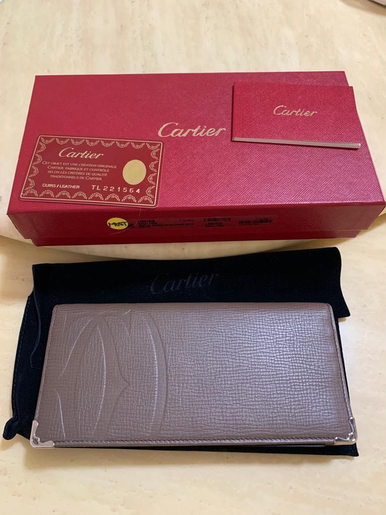 Cartier long wallet, Men's Fashion, Watches & Accessories, Wallets ...