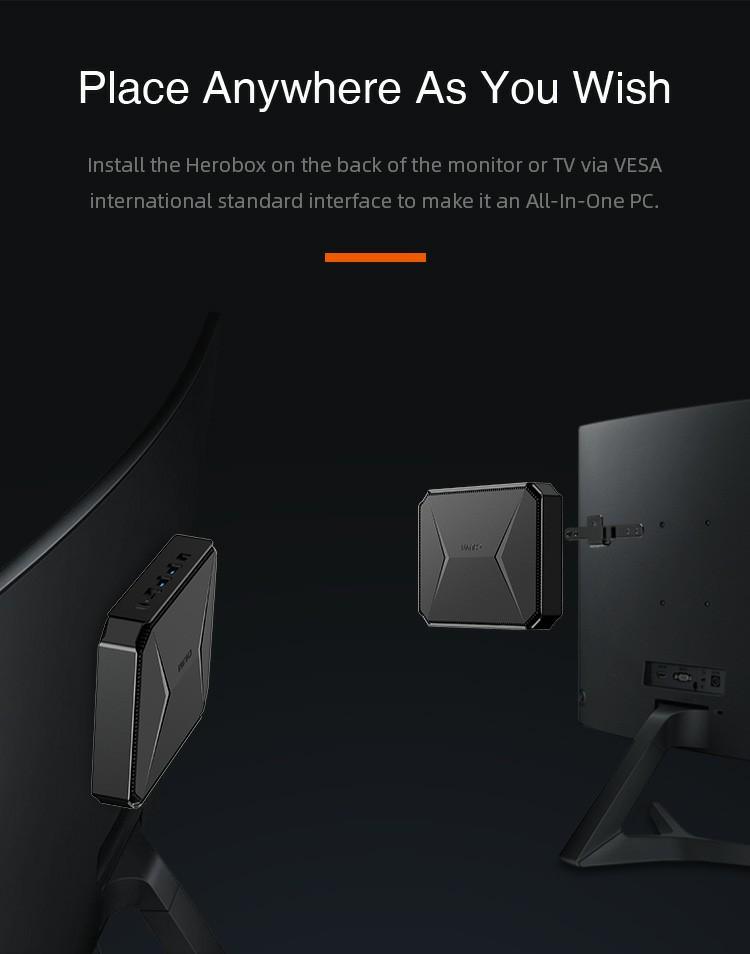 CHUWI HeroBox Desktop Mini PC Celeron® J4125 | 8GB+256GB, Computers ...
