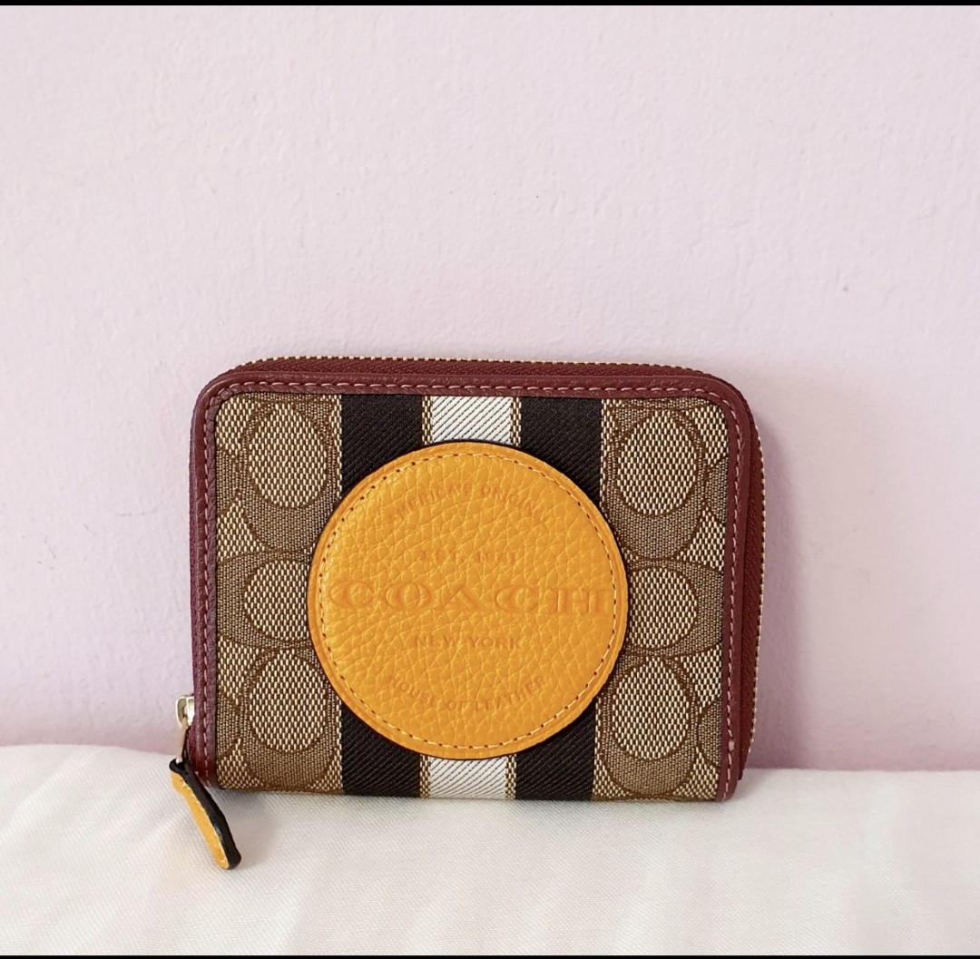 Coach small zip around wallets, Women's Fashion, Bags & Wallets, Purses ...