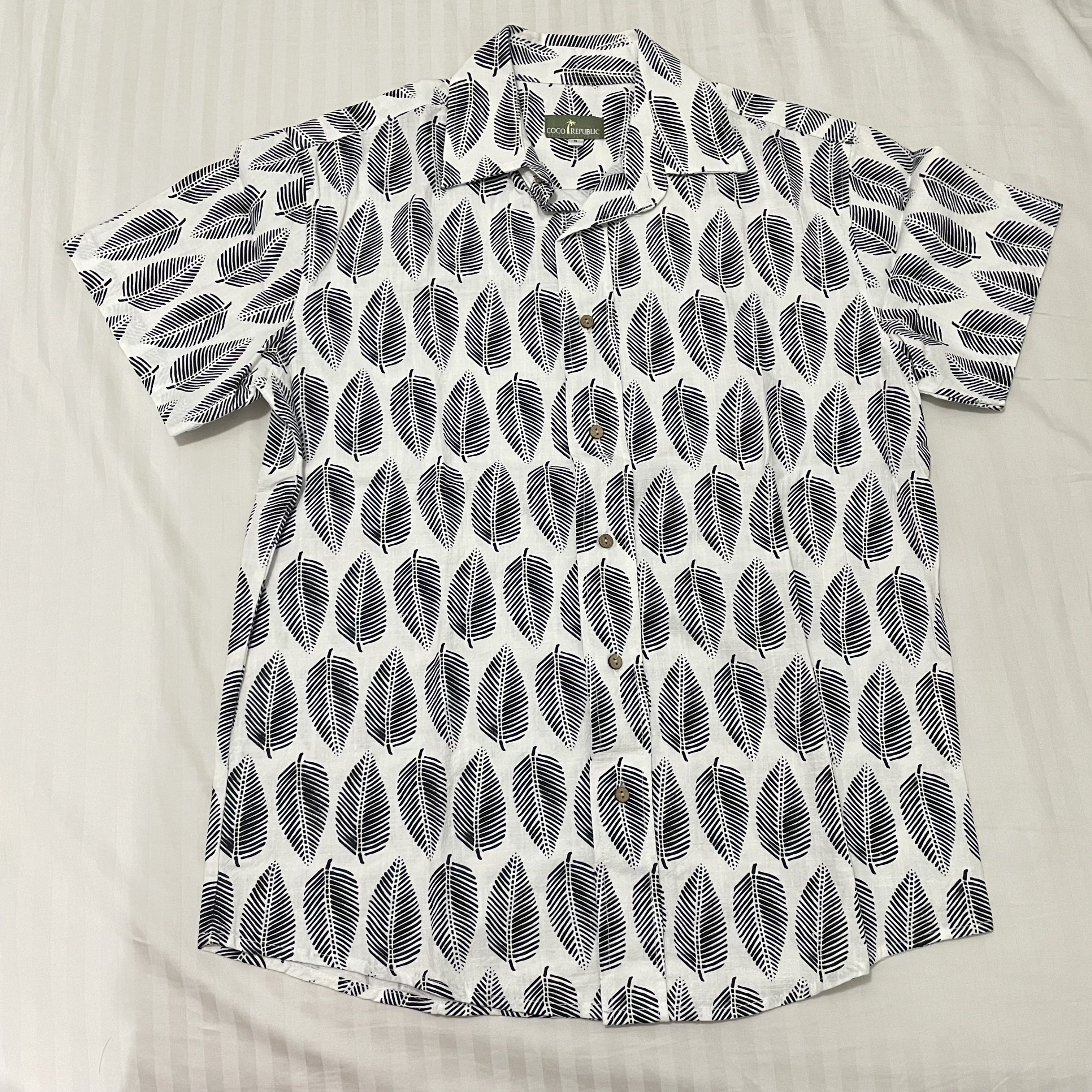 Coco Republic Polo Beach Shirt Summer Men BRAND NEW, Men's Fashion ...