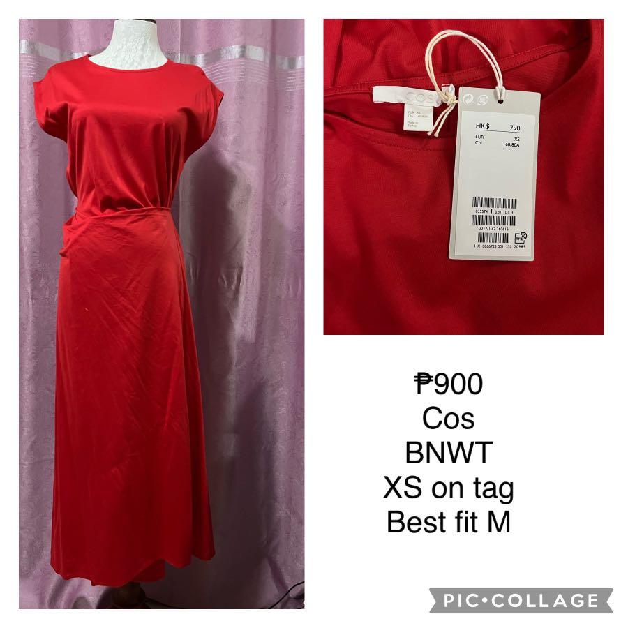 Cos red wrap dress, Women's Fashion, Dresses & Sets, Dresses on Carousell