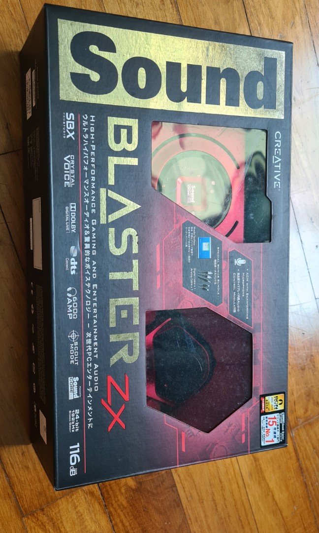 Creative Sound Blaster ZX, Audio, Soundbars, Speakers & Amplifiers on ...