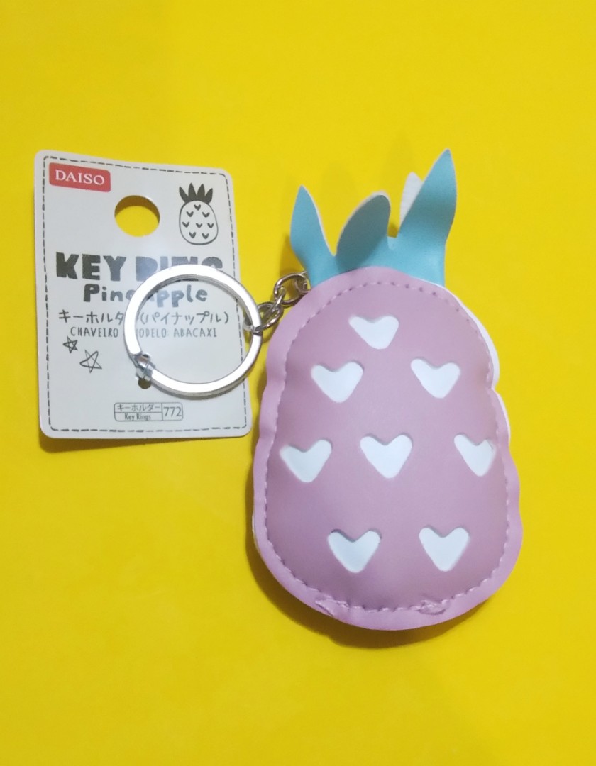 DAISO Key Holders Keychain, Women's Fashion, Watches & Accessories ...